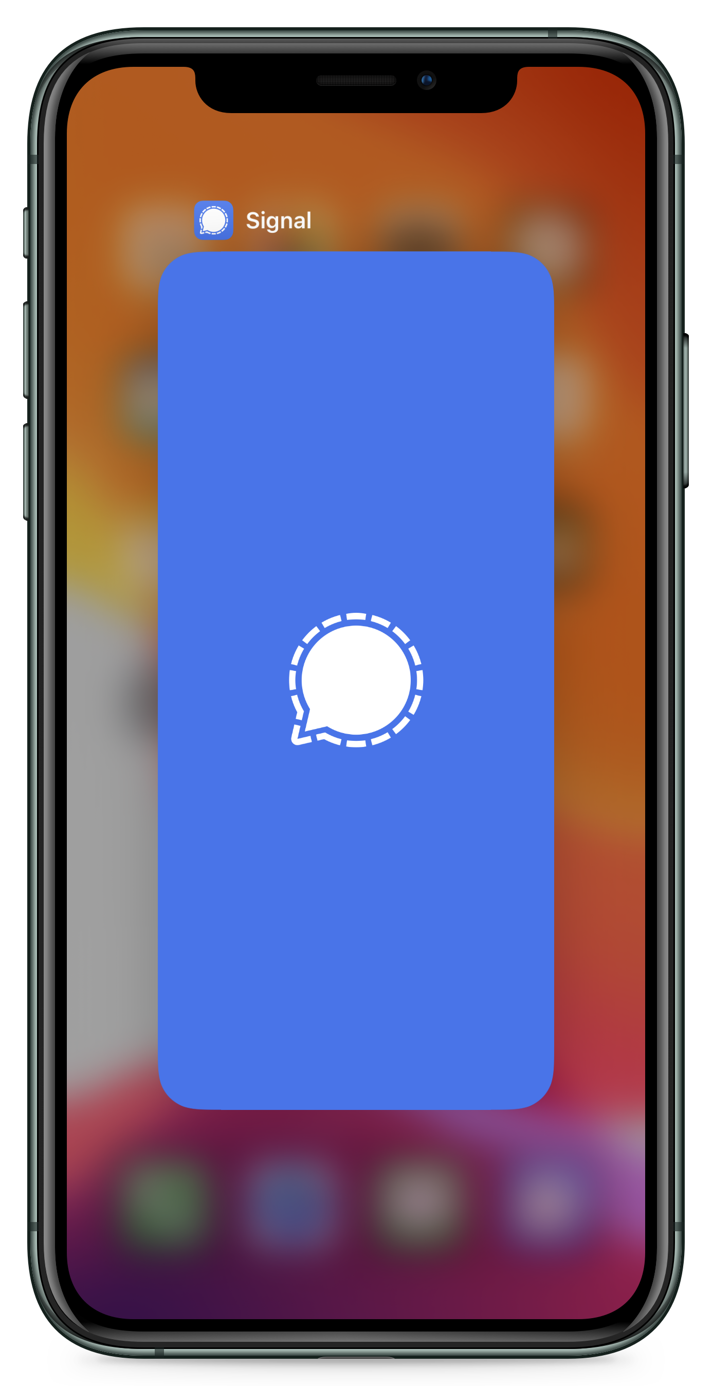 Screen Security – Signal Support
