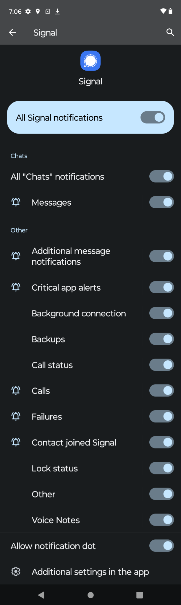 Moto G Notifications – Signal Support